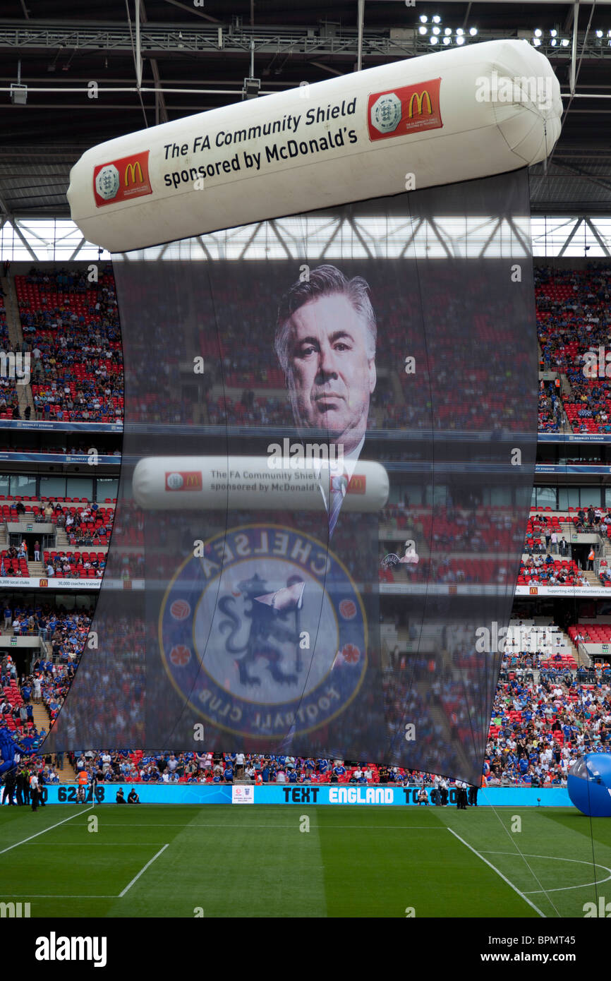 Chelsea v Manchester United, Community Shield, Wembley Stadium, London ...