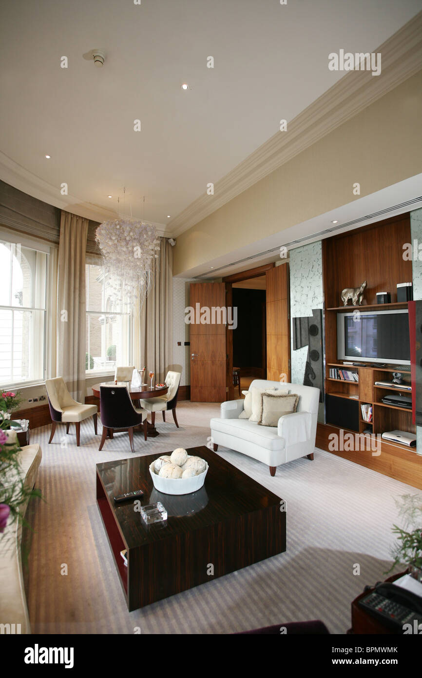 Image shows The Infinity Suite, Langham London, England. Photo:Jeff ...