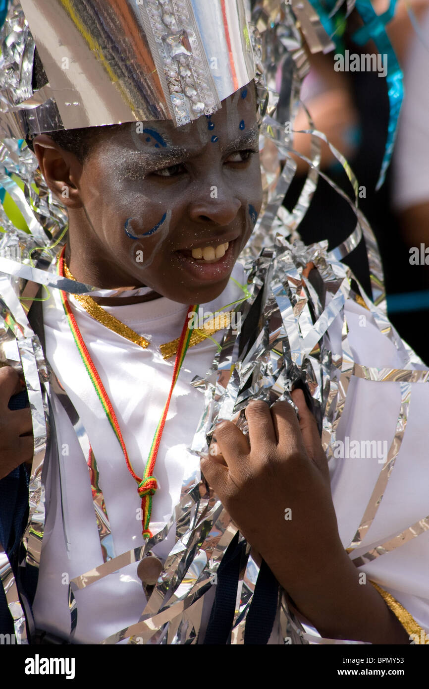 dress dancer costume Caribbean carnival dancing Stock Photo - Alamy