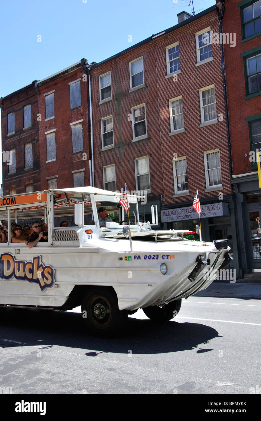 Ride the Ducks tour, Philadelphia, Pennsylvania, USA Stock Photo - Alamy