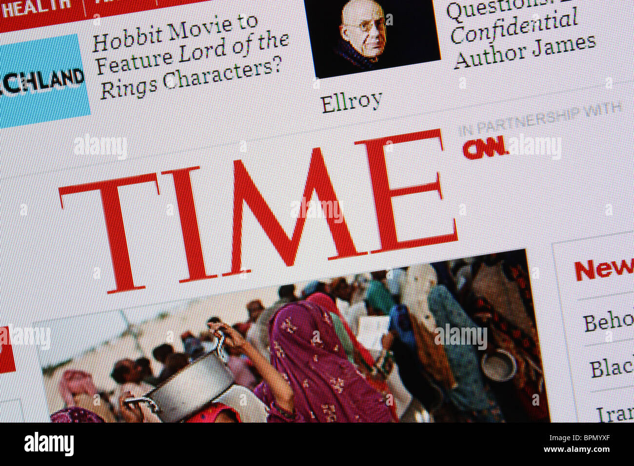 Time website hi-res stock photography and images - Alamy