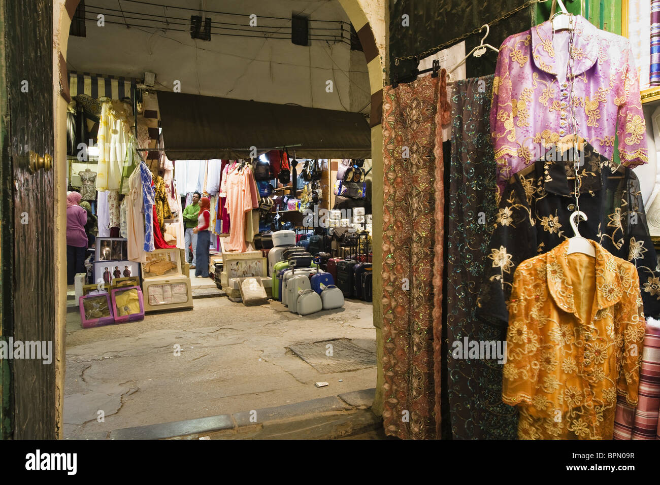 Shops in the Medina, Old Town, Tripoli, Libya, Africa Stock Photo - Alamy