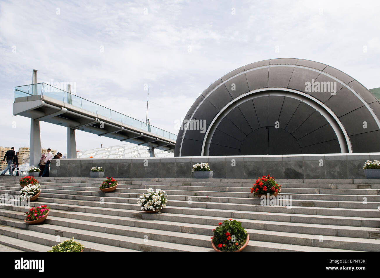 The beautiful Bibliotheca library in Alexandria, Egypt Stock Photo - Alamy