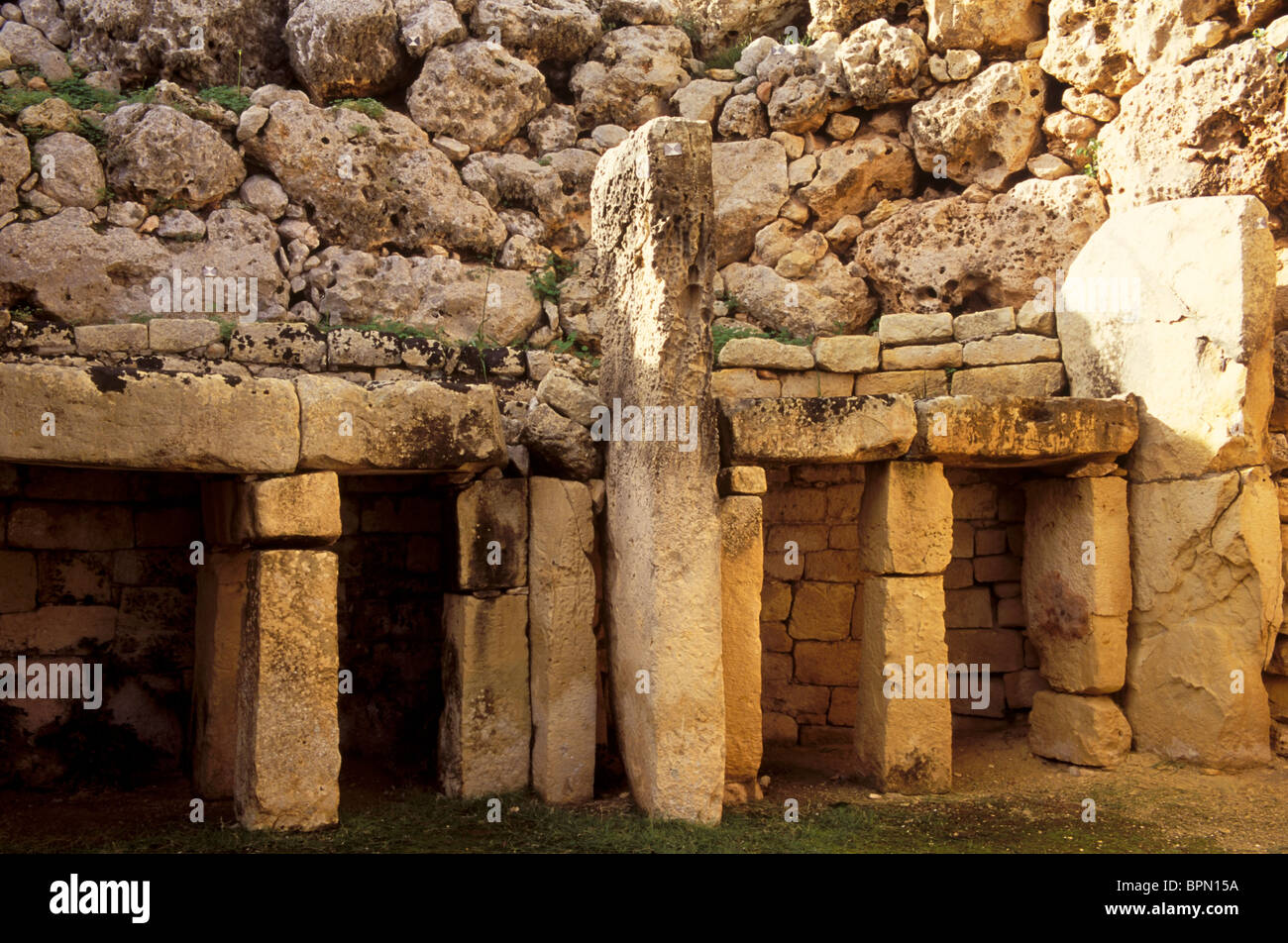 Megalithic temple maltese islands hi-res stock photography and images ...