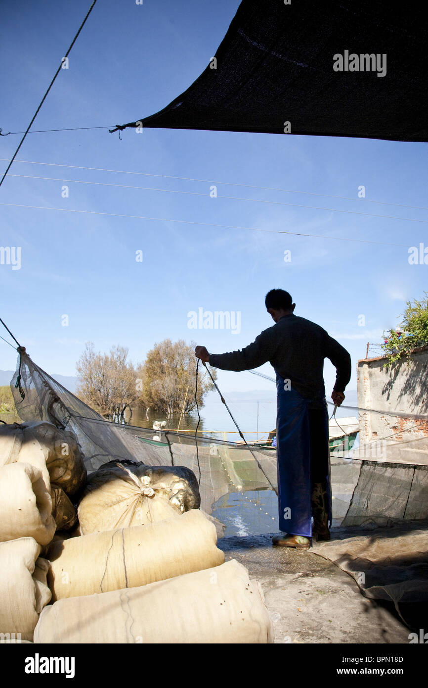 Dali yunnan fishing hi-res stock photography and images - Alamy
