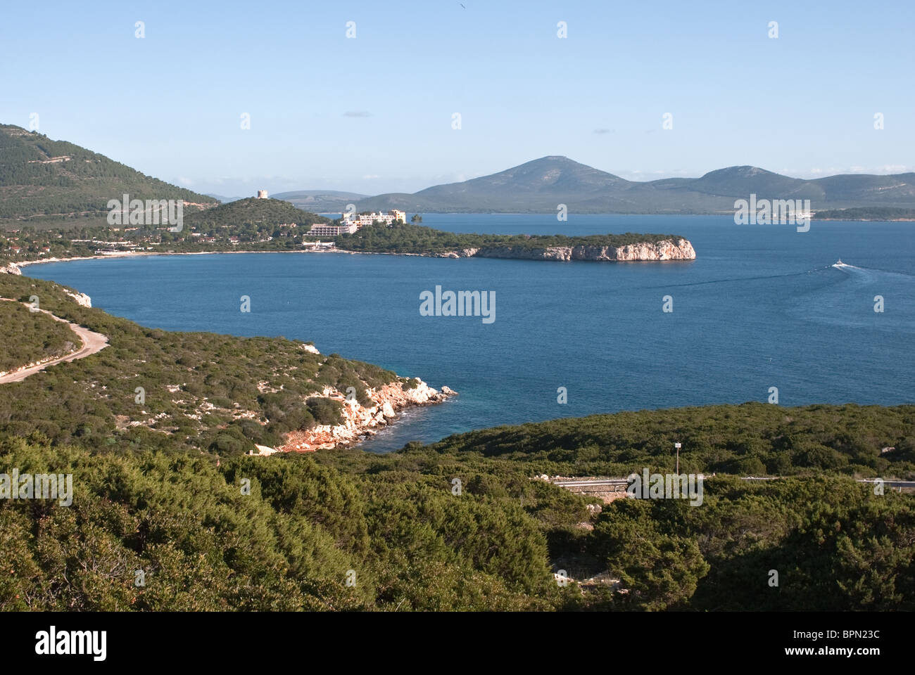 Cala di Calcina Sardinia, Italy Stock Photo - Alamy
