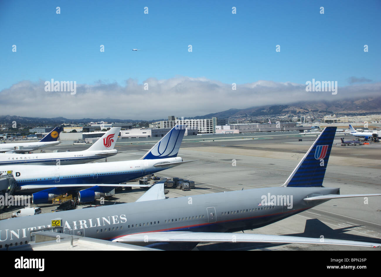 San Francisco airport Stock Photo - Alamy