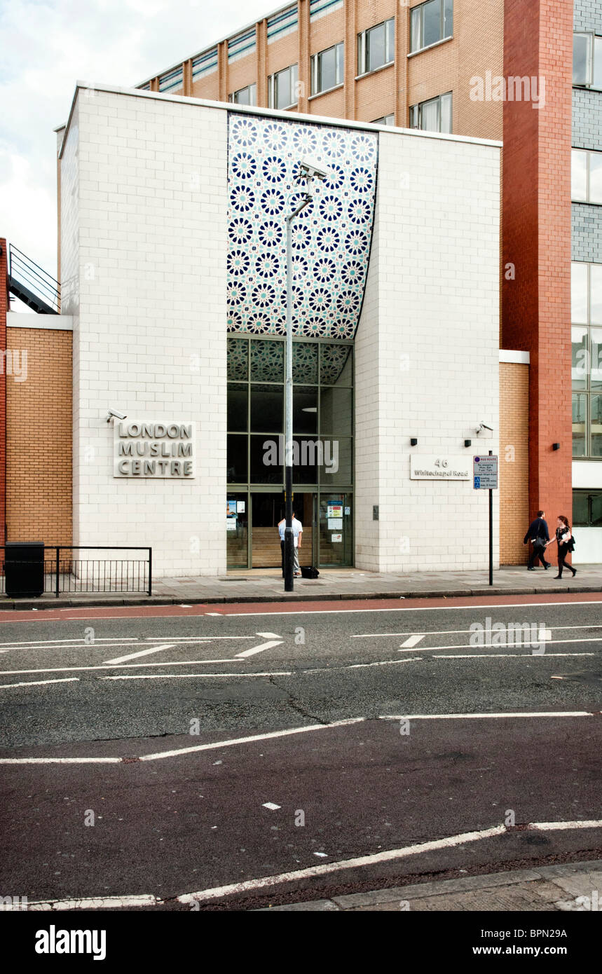 London Muslim Centre, Whitechapel Road, London Stock Photo - Alamy