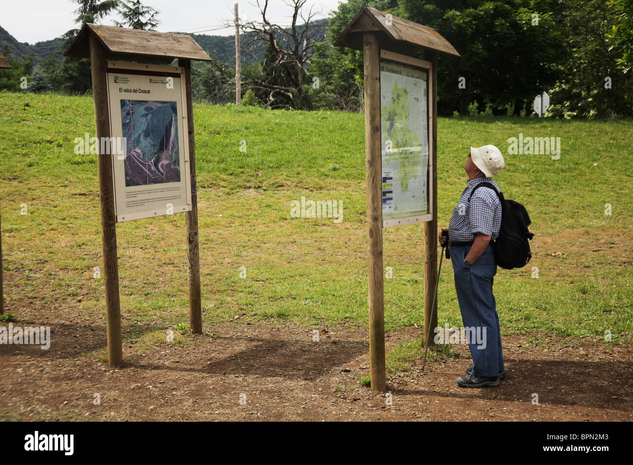 Volcanic Zone National Park near Olot in La Alta Garrotxa Comarca ...