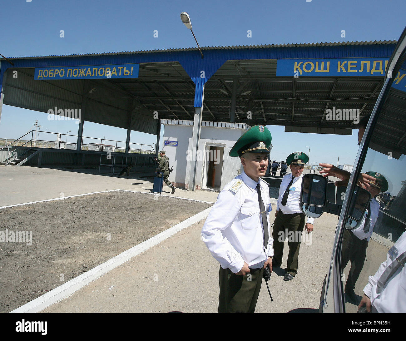 Russia Kazakhstan Border High Resolution Stock Photography and Images ...