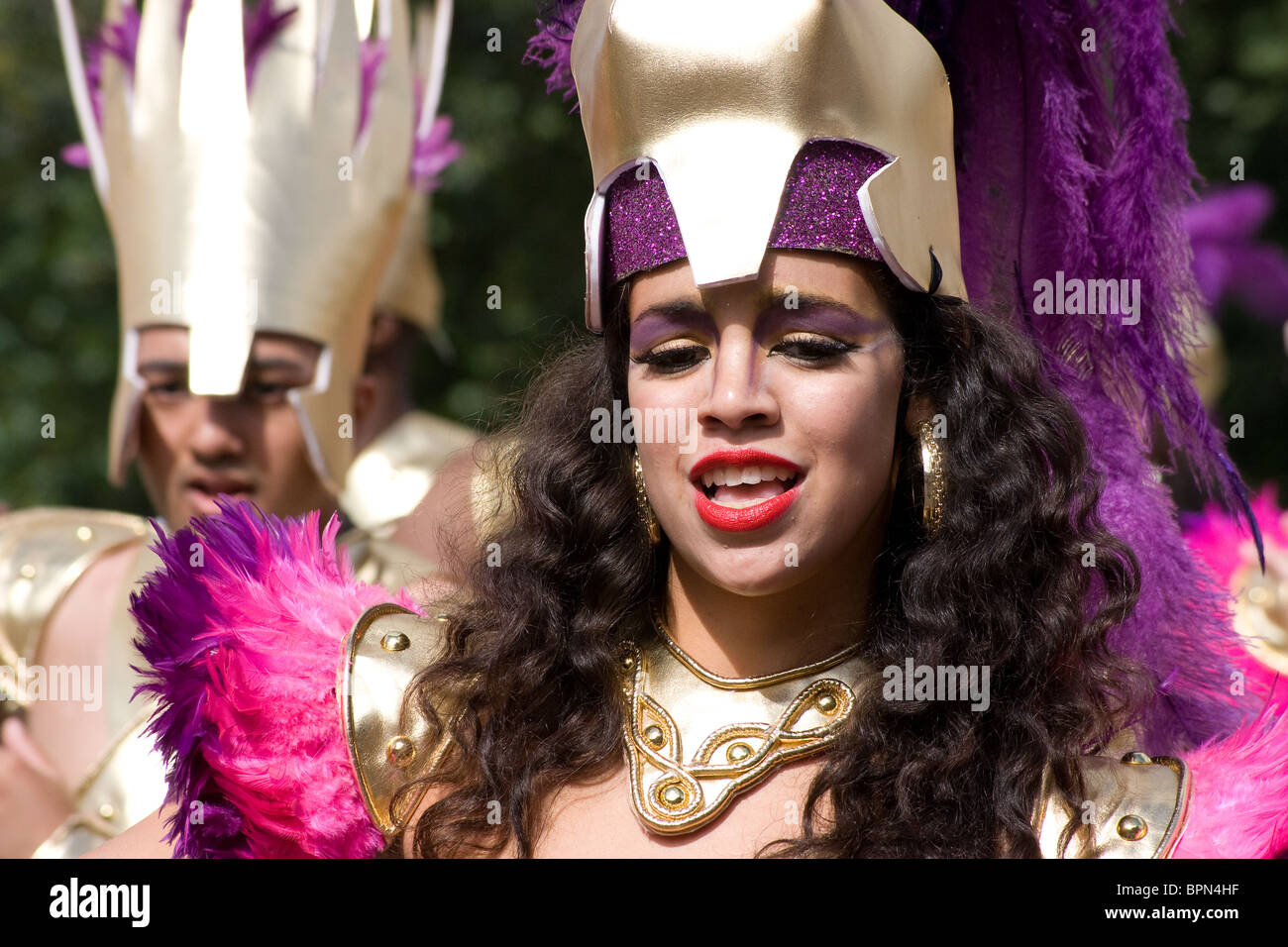 dress dancer costume Caribbean carnival queen Stock Photo - Alamy