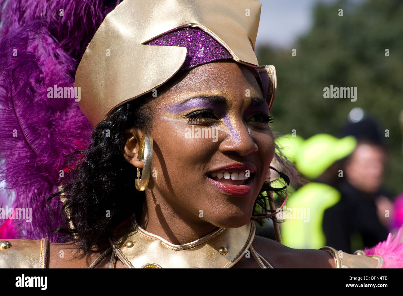 dress dancer costume Caribbean carnival queen Stock Photo - Alamy