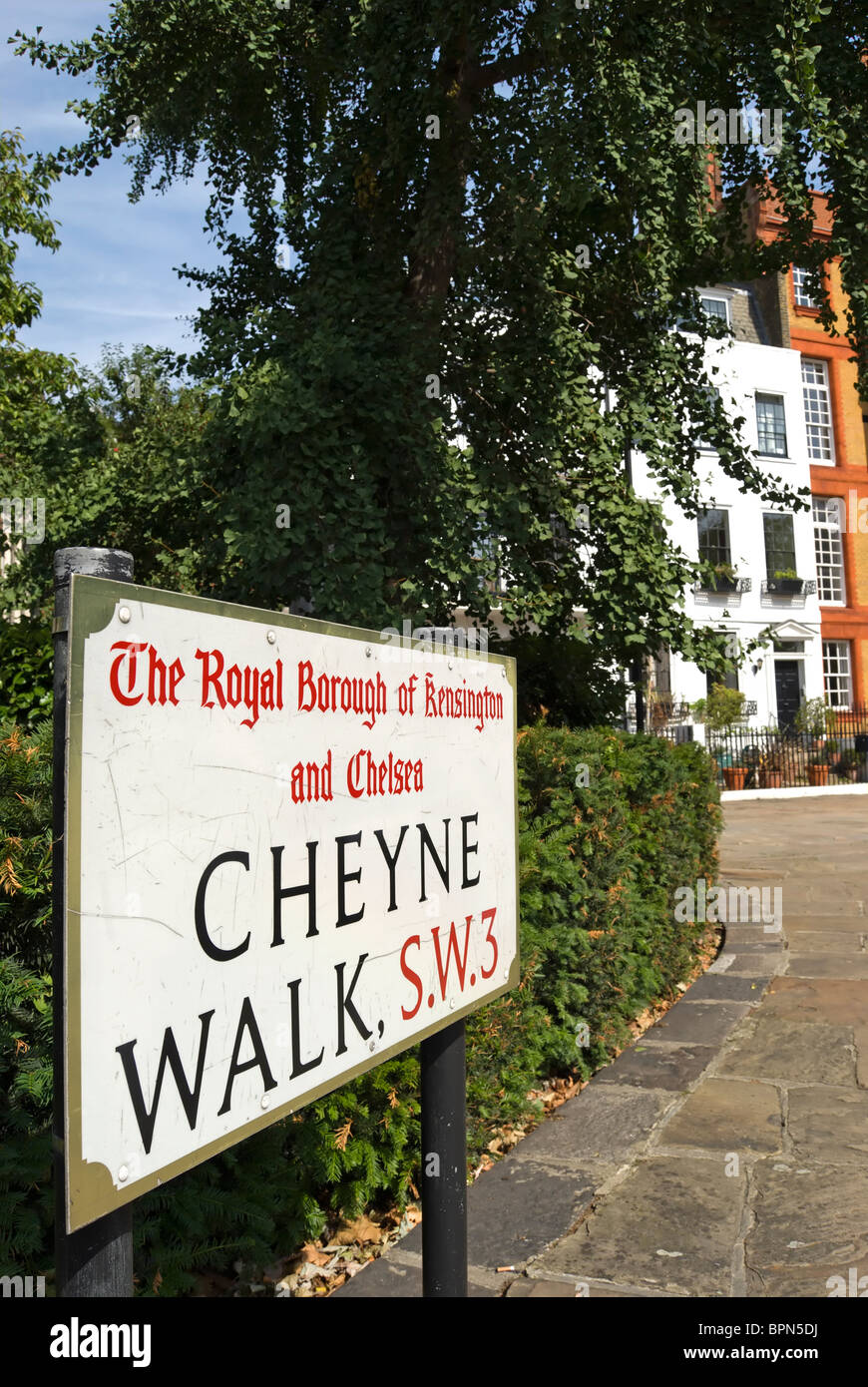 Cheyne walk london hi-res stock photography and images - Alamy