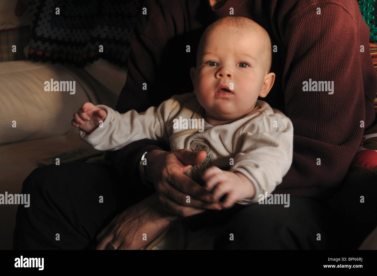 Mother holding lovely baby boy hi-res stock photography and images - Alamy