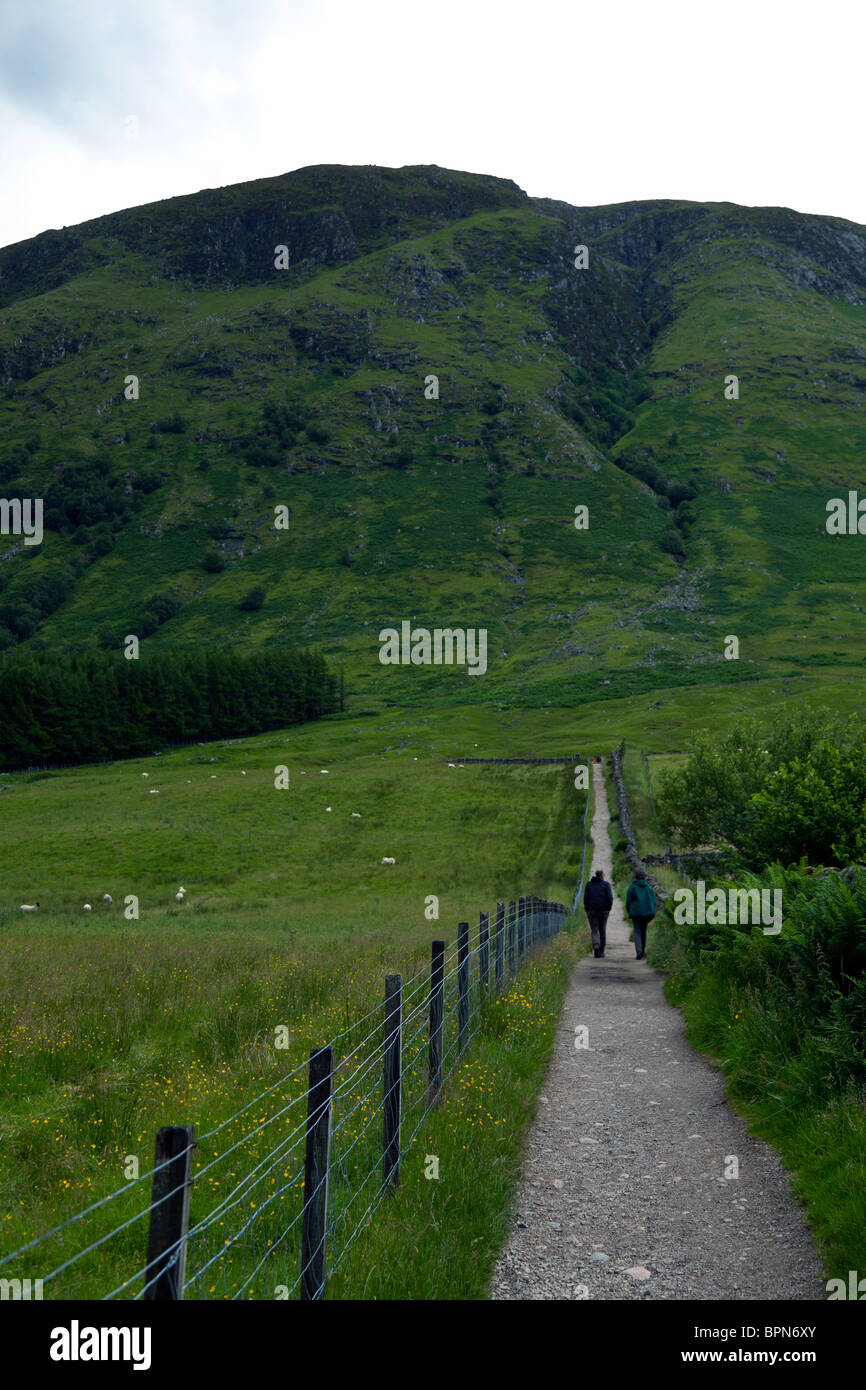 Walking on ben nevis footpath hi-res stock photography and images - Alamy