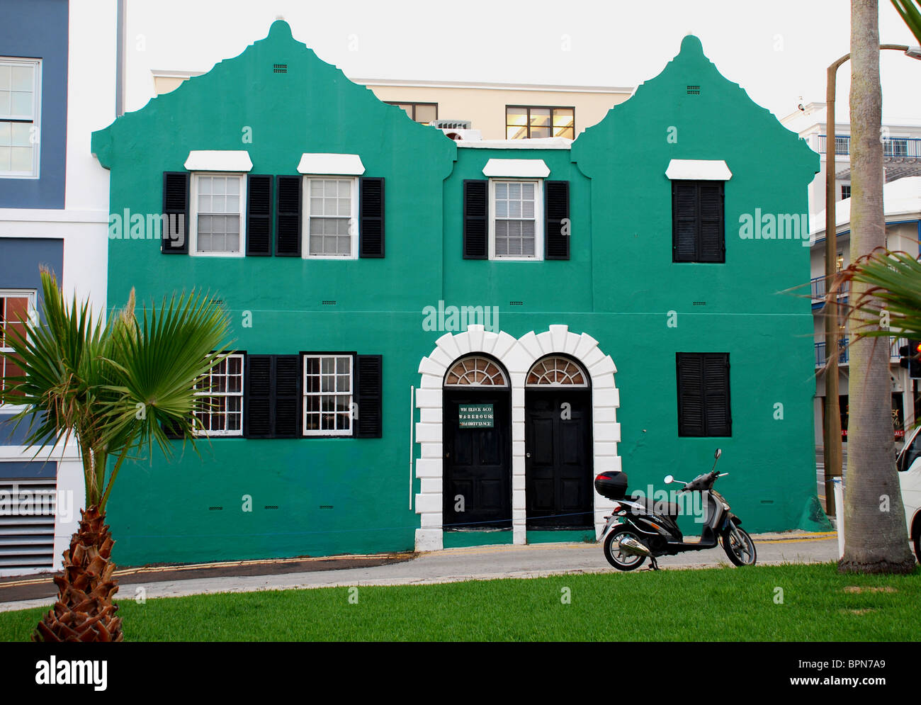 Hamilton bermuda architecture hi-res stock photography and images - Alamy