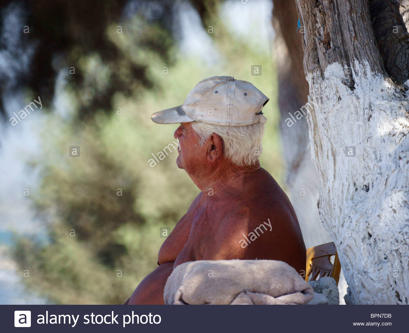 Old Man Contemplating High Resolution Stock Photography and Images - Alamy