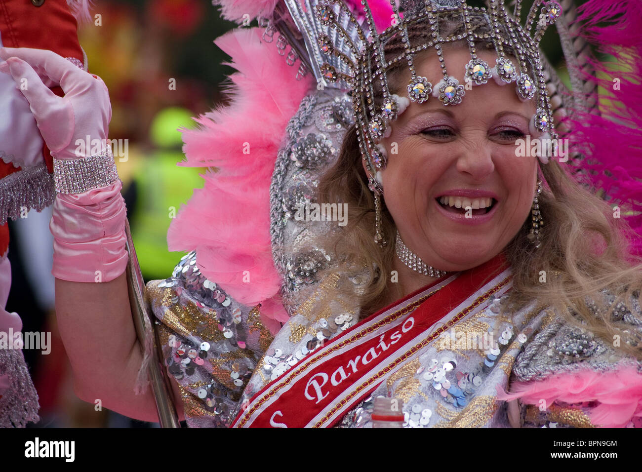 dress dancer costume Caribbean carnival queen Stock Photo - Alamy