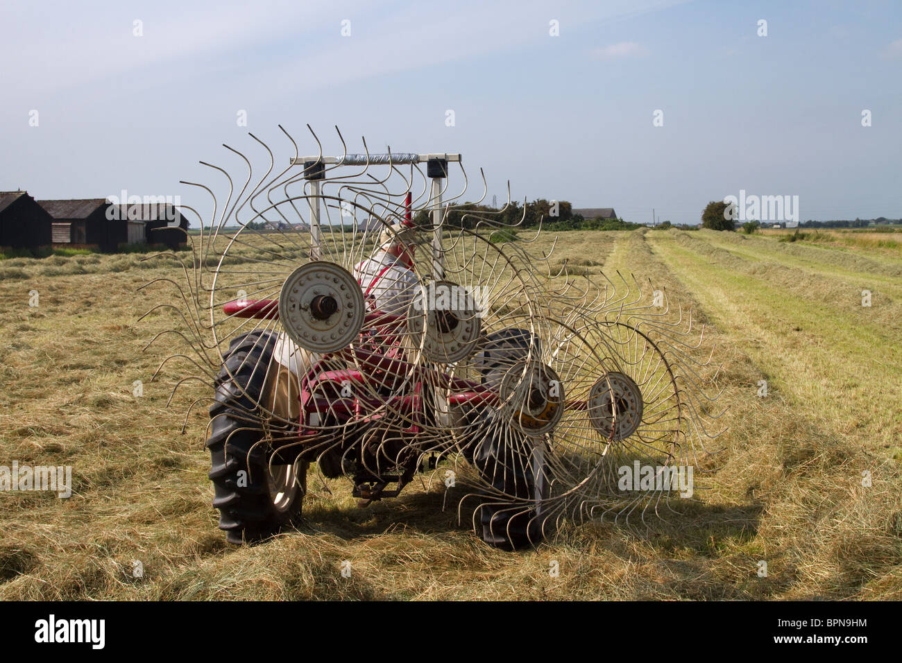 Vintage haymaking devices hi-res stock photography and images - Alamy