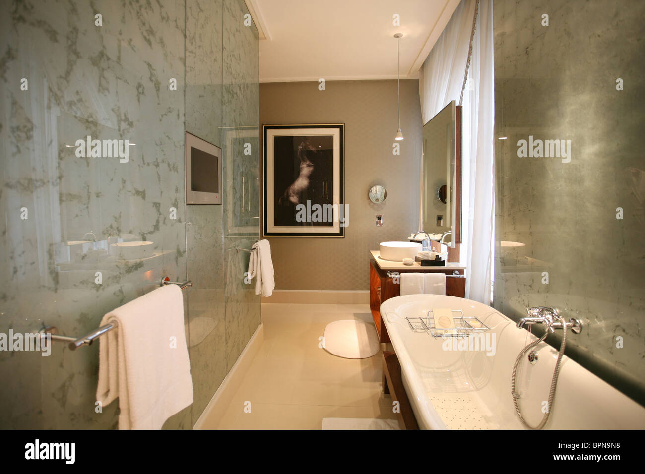 Image shows The Infinity Suite, Langham London, England. Photo:Jeff ...