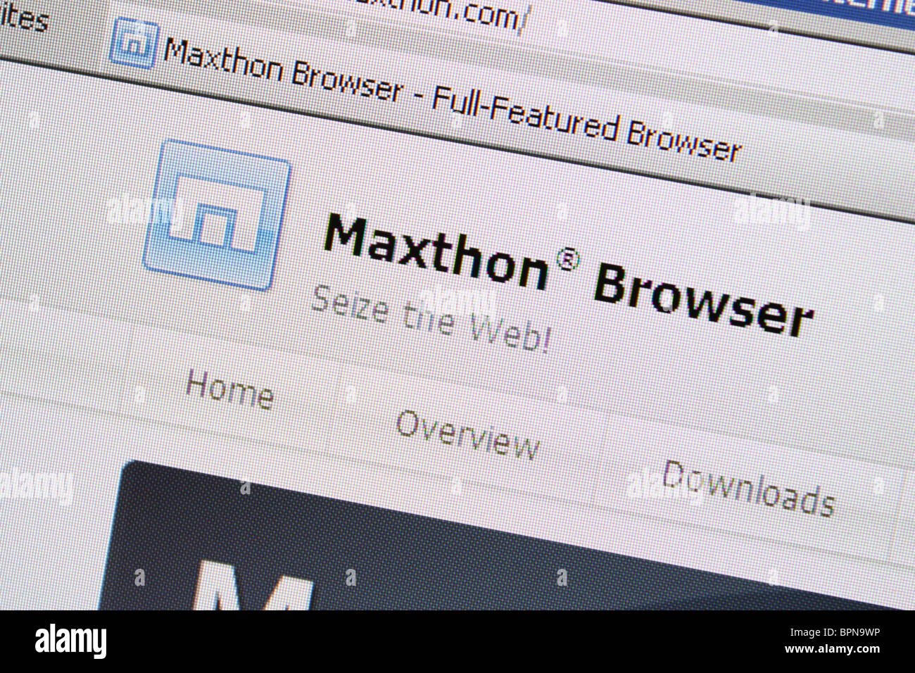 Maxthon hi-res stock photography and images - Alamy