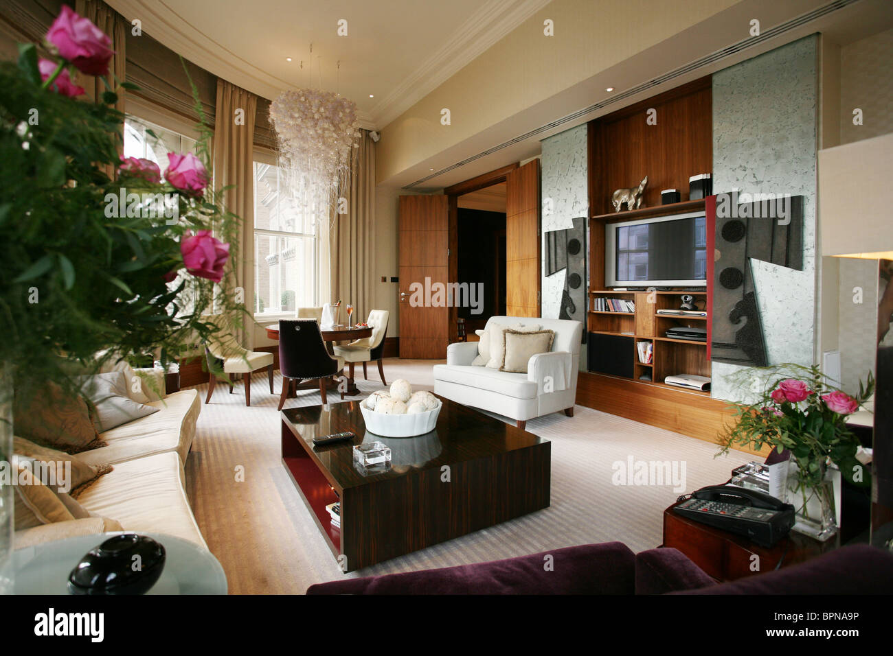 Image shows The Infinity Suite, Langham London, England. Photo:Jeff ...