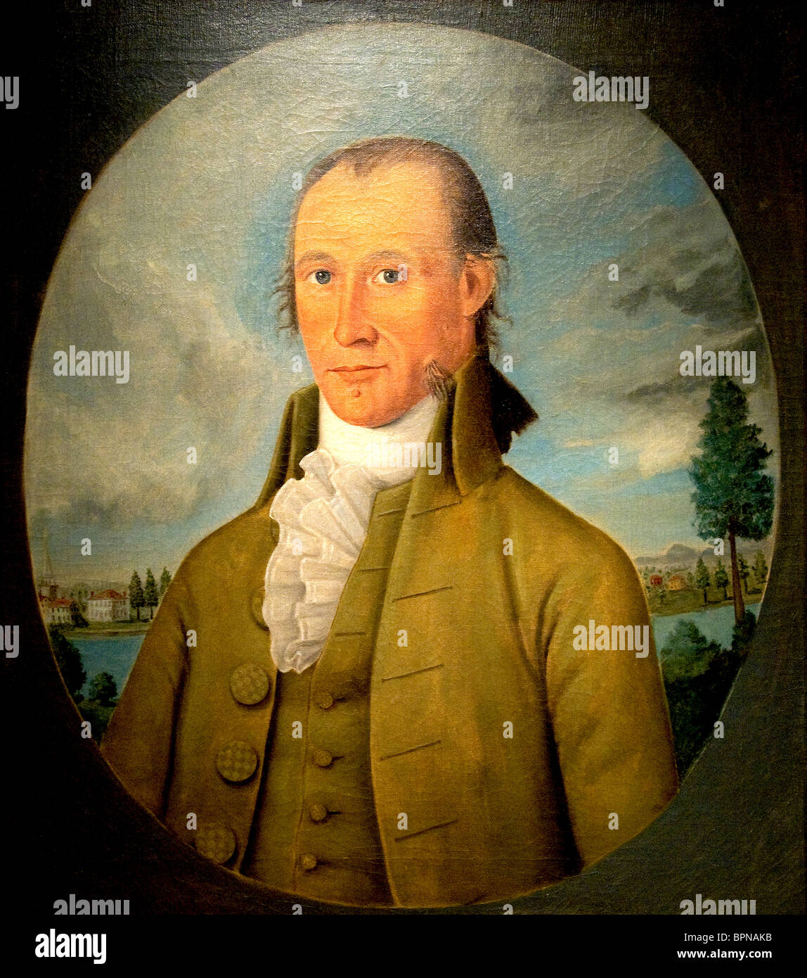 Jonathan Dwight, ca. 1790, by Joseph Steward Stock Photo - Alamy