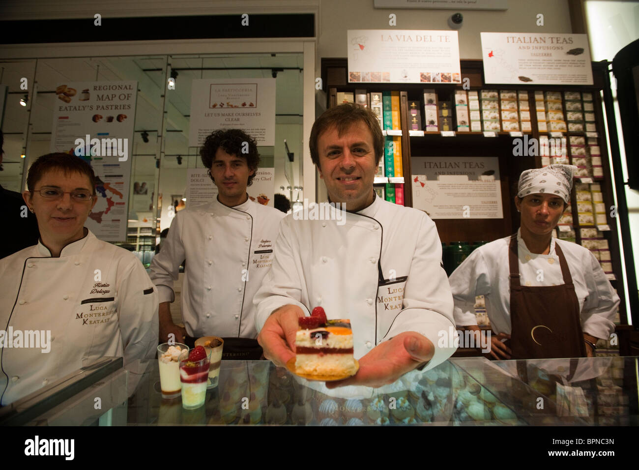 Pastries at Eataly the artisanal Italian food and wine marketplace in ...