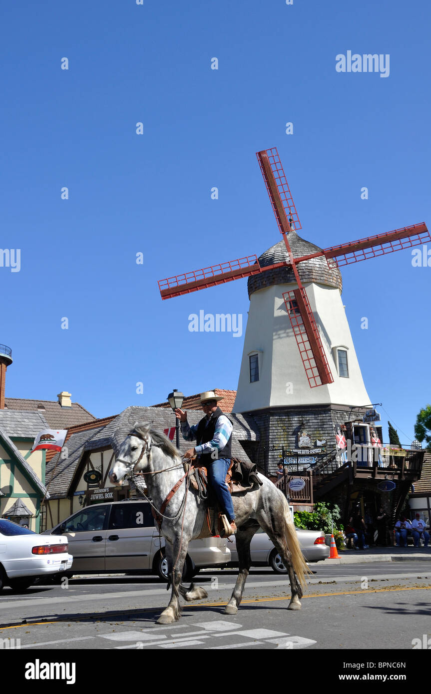 Cowboy parade, Solvang, California, USA Stock Photo - Alamy