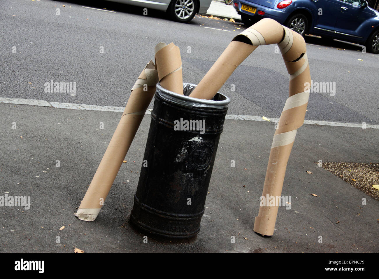 Unusual rubbish bin hi-res stock photography and images - Alamy