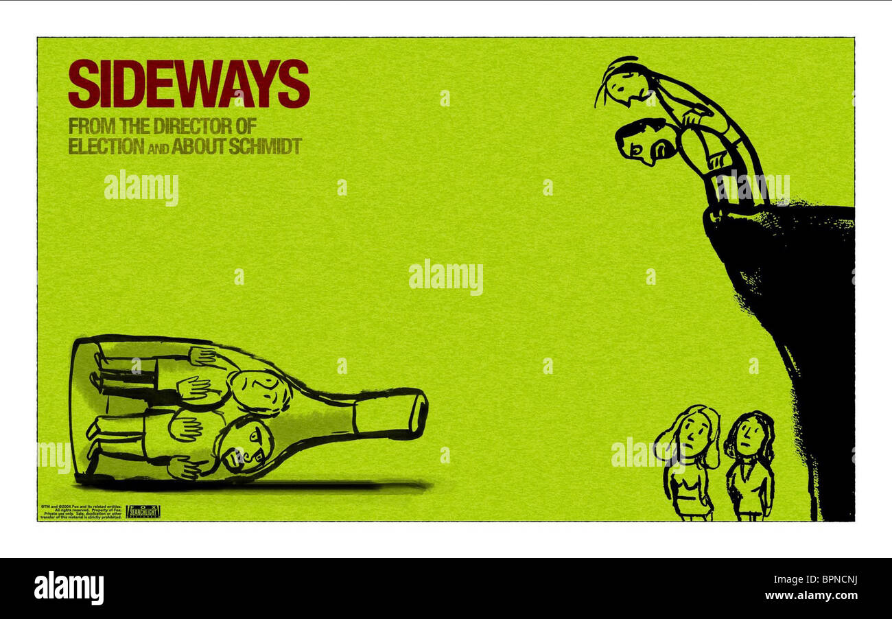 Sideways Movie Poster High Resolution Stock Photography and Images - Alamy