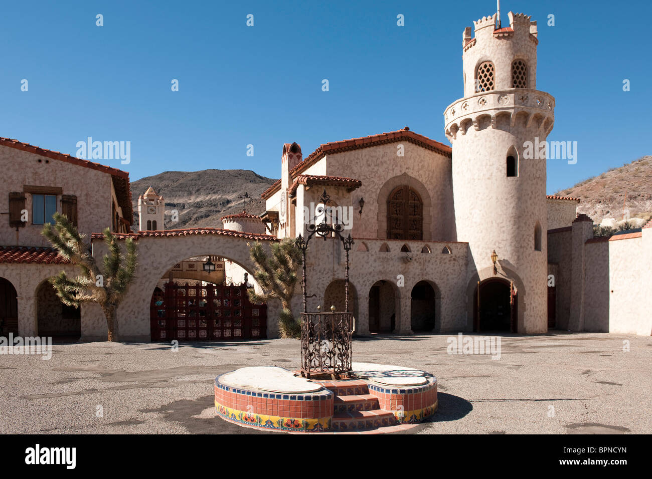 Scotty's castle, Death Valley National Park, California, USA Stock ...
