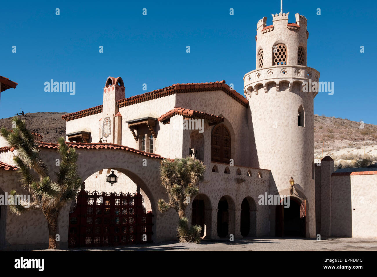 Scotty's castle, Death Valley National Park, California, USA Stock ...