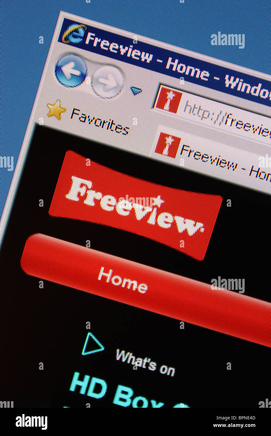 Freeview hi-res stock photography and images - Alamy