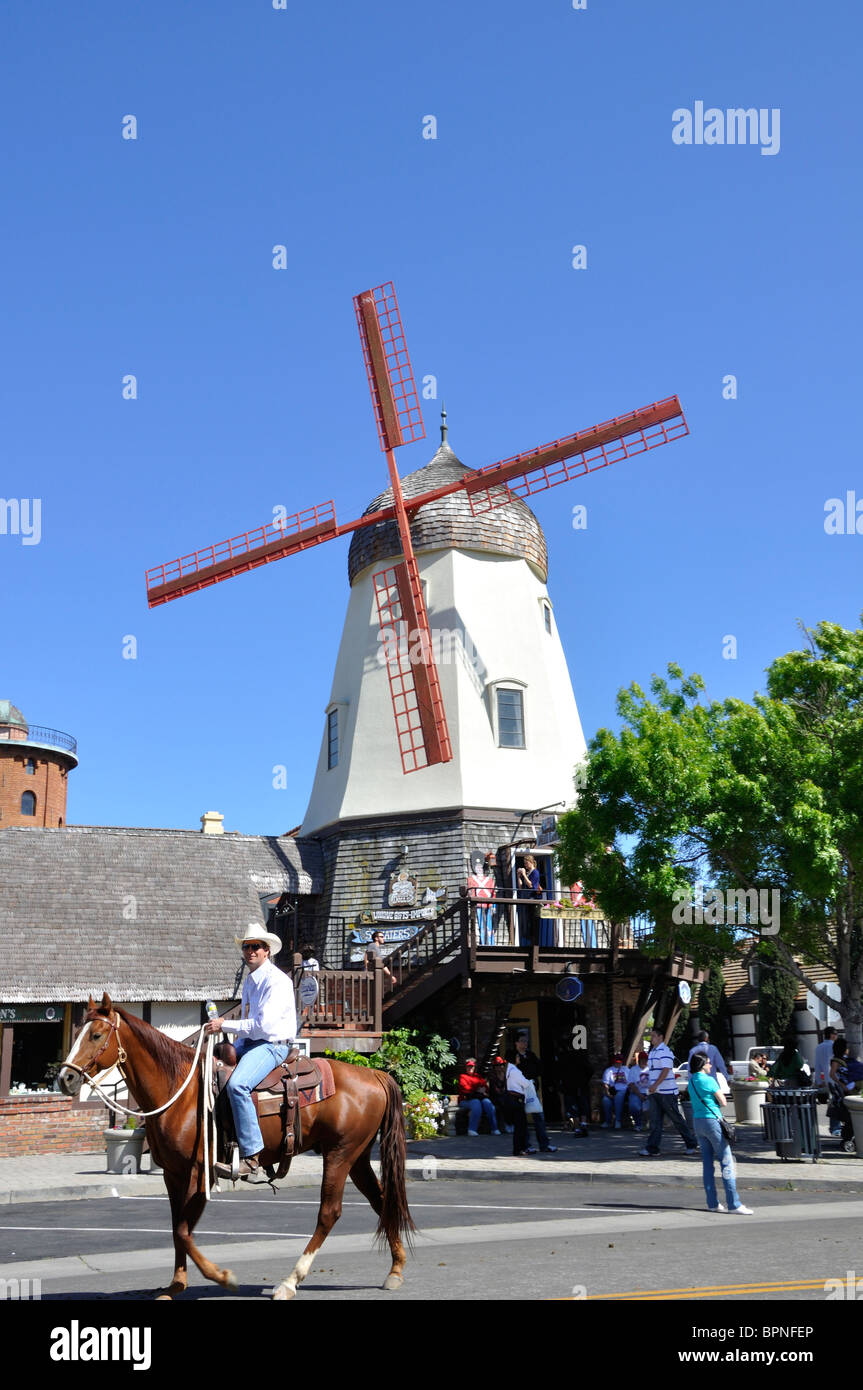 Cowboy parade, Solvang, California, USA Stock Photo - Alamy