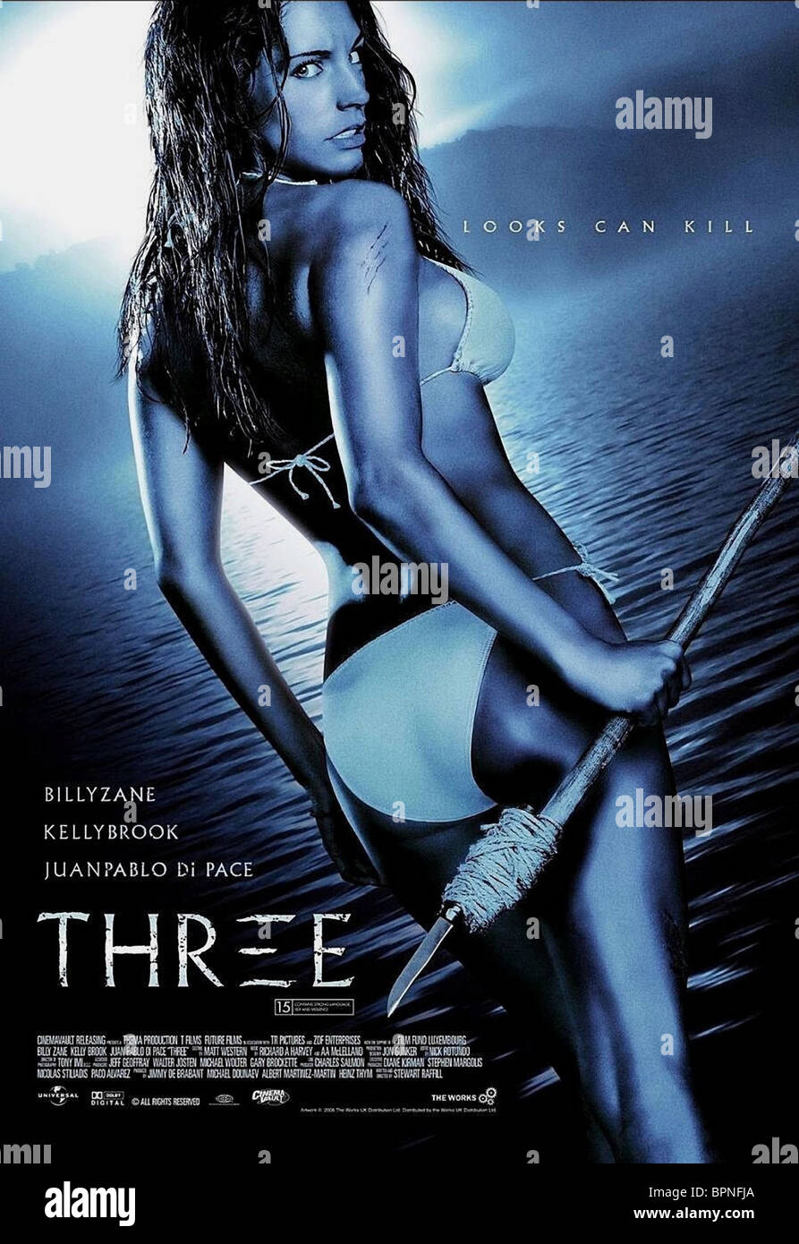 Survival Island Kelly Brook Poster 2005 High Resolution Stock