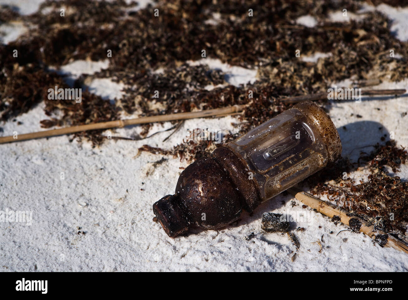 Clean-up crews work along Florida's Gulf Coast cleaning up oil and tar ...