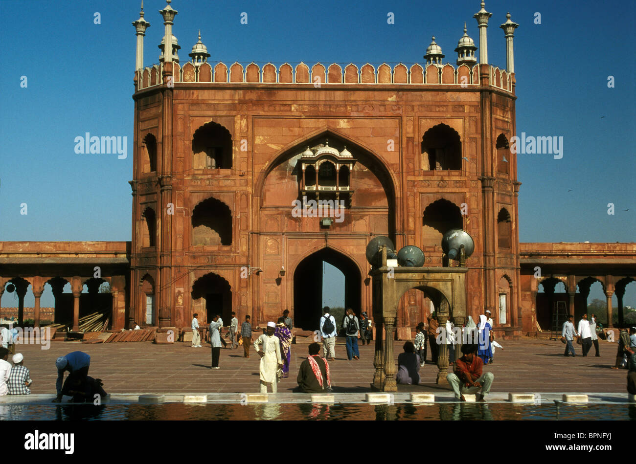 Inside the Jama Masjid or Friday Mosque (1644-1658) in Delhi, India’s ...