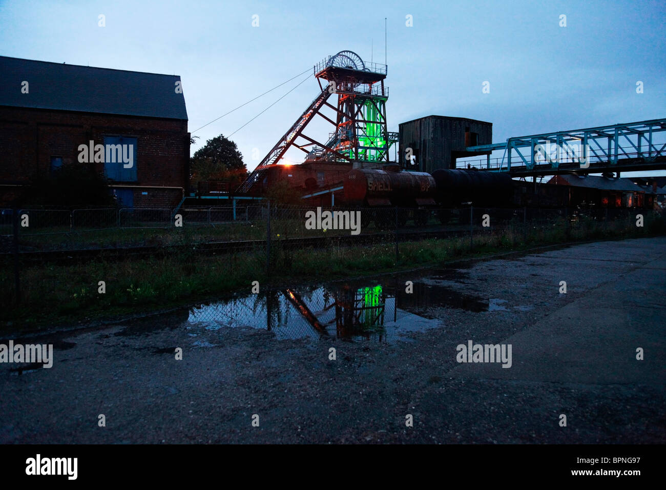 Colliery pit head hi-res stock photography and images - Alamy