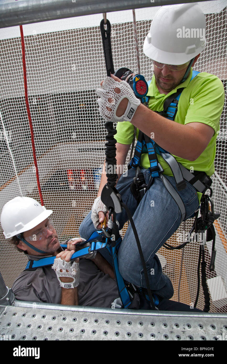 Wind turbine safety training hi-res stock photography and images - Alamy