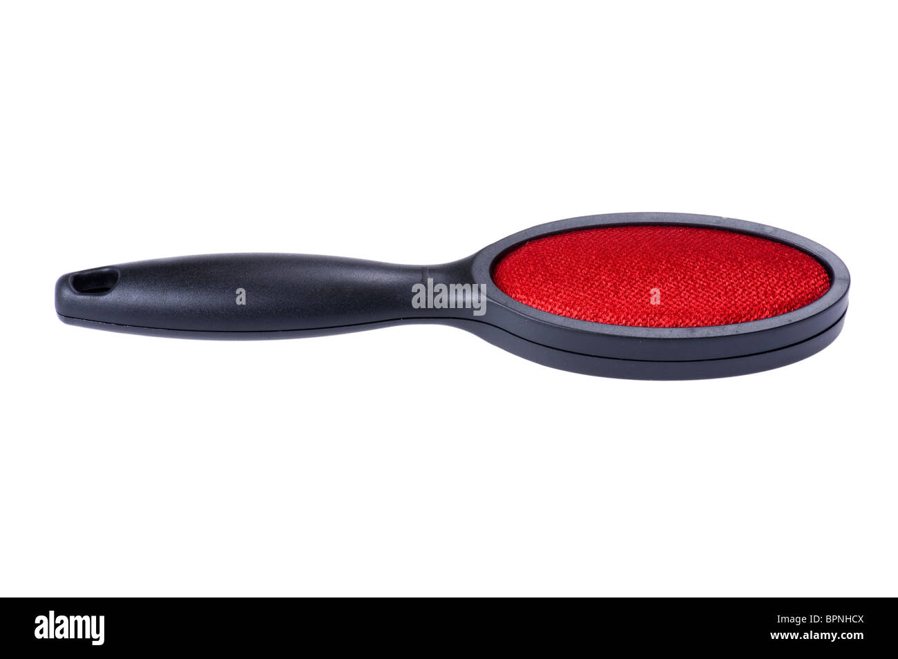 object on white - tool brush for clothes Stock Photo - Alamy