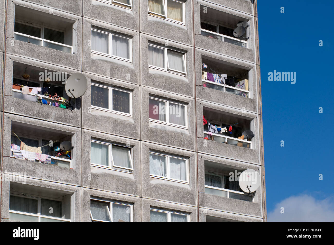 Local Authority, Council Tower Block, Brent, London, United Kingdom ...