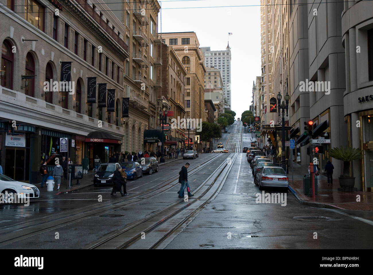 Street scene in San Francisco, California Stock Photo - Alamy