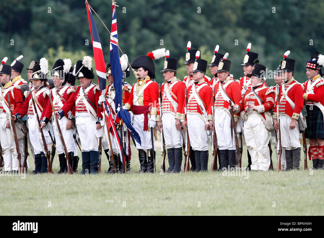 Napoleonic Redcoats 1792-1815. Brown Bess musket, flint lock ...