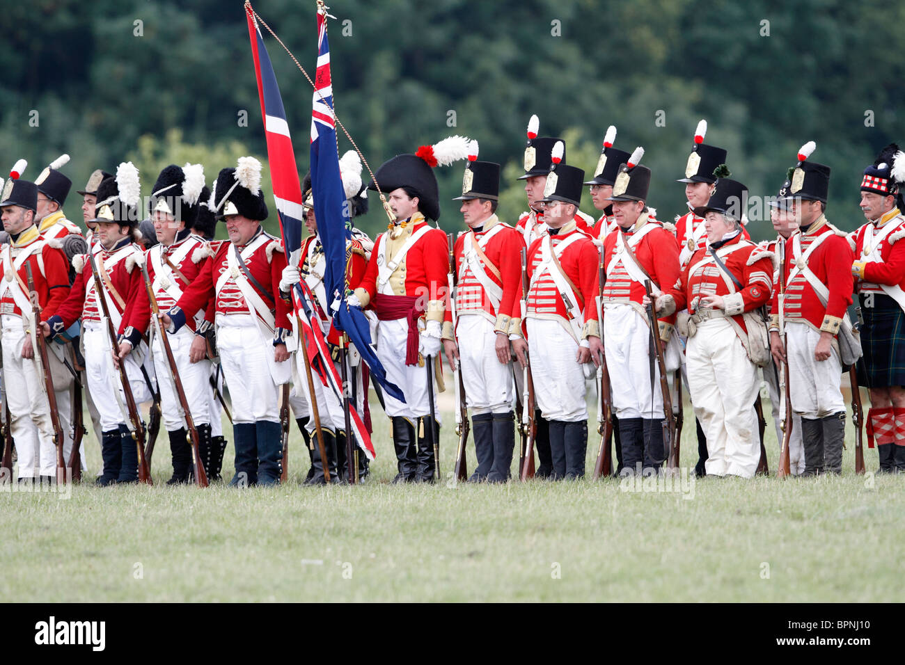 Napoleonic Redcoats 1792-1815. Brown Bess musket, flint lock ...