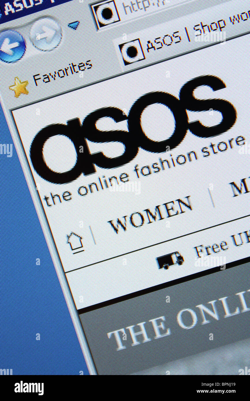 asos online fashion store Stock Photo - Alamy