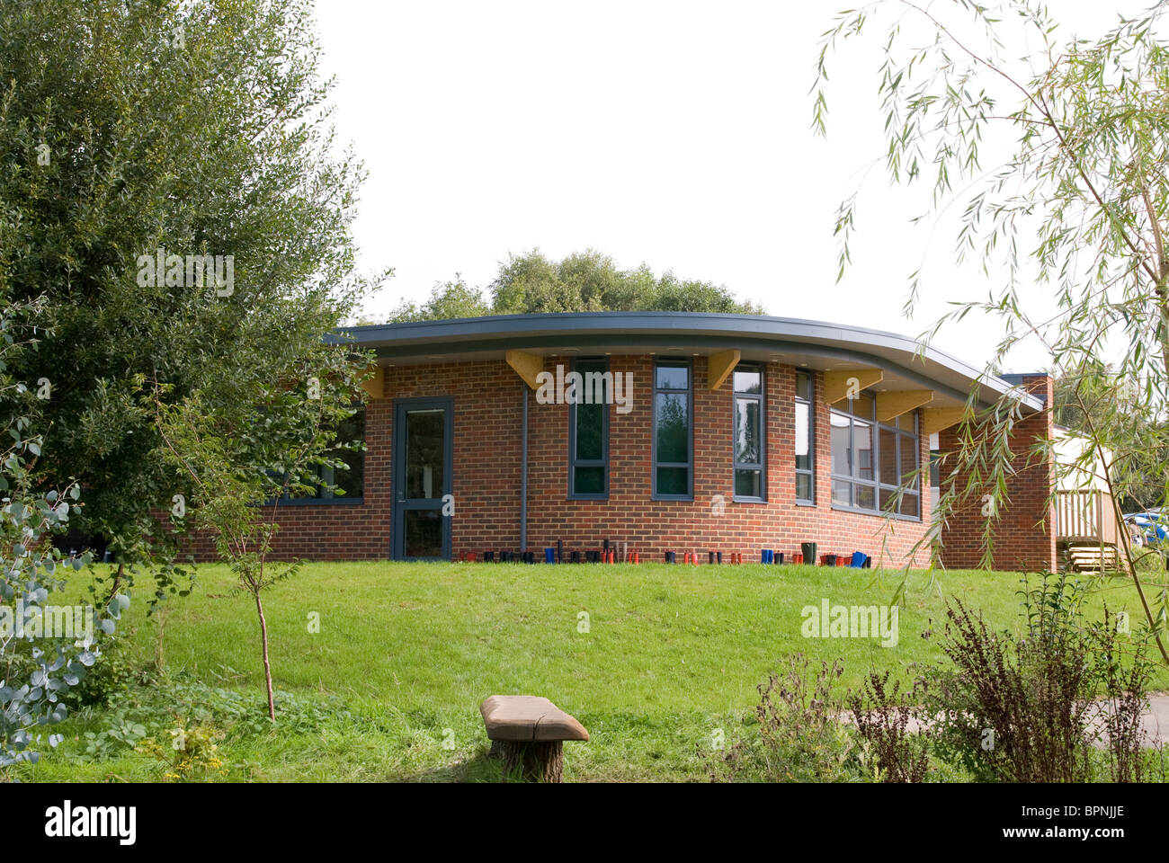Warren Park School, Havant - Bourne Building Stock Photo - Alamy