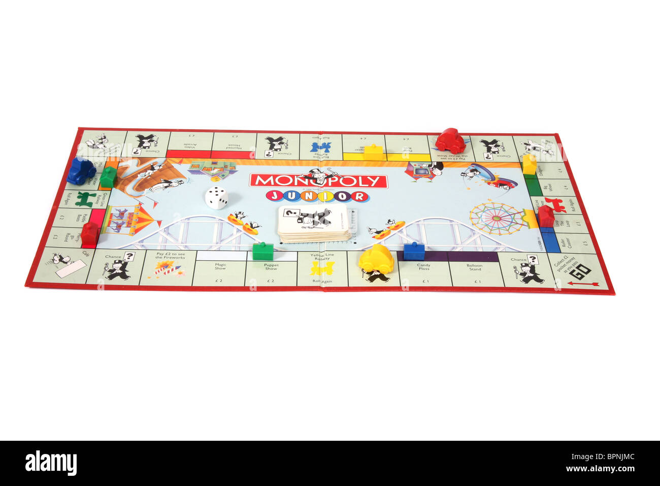 Children playing board game Cut Out Stock Images & Pictures - Alamy