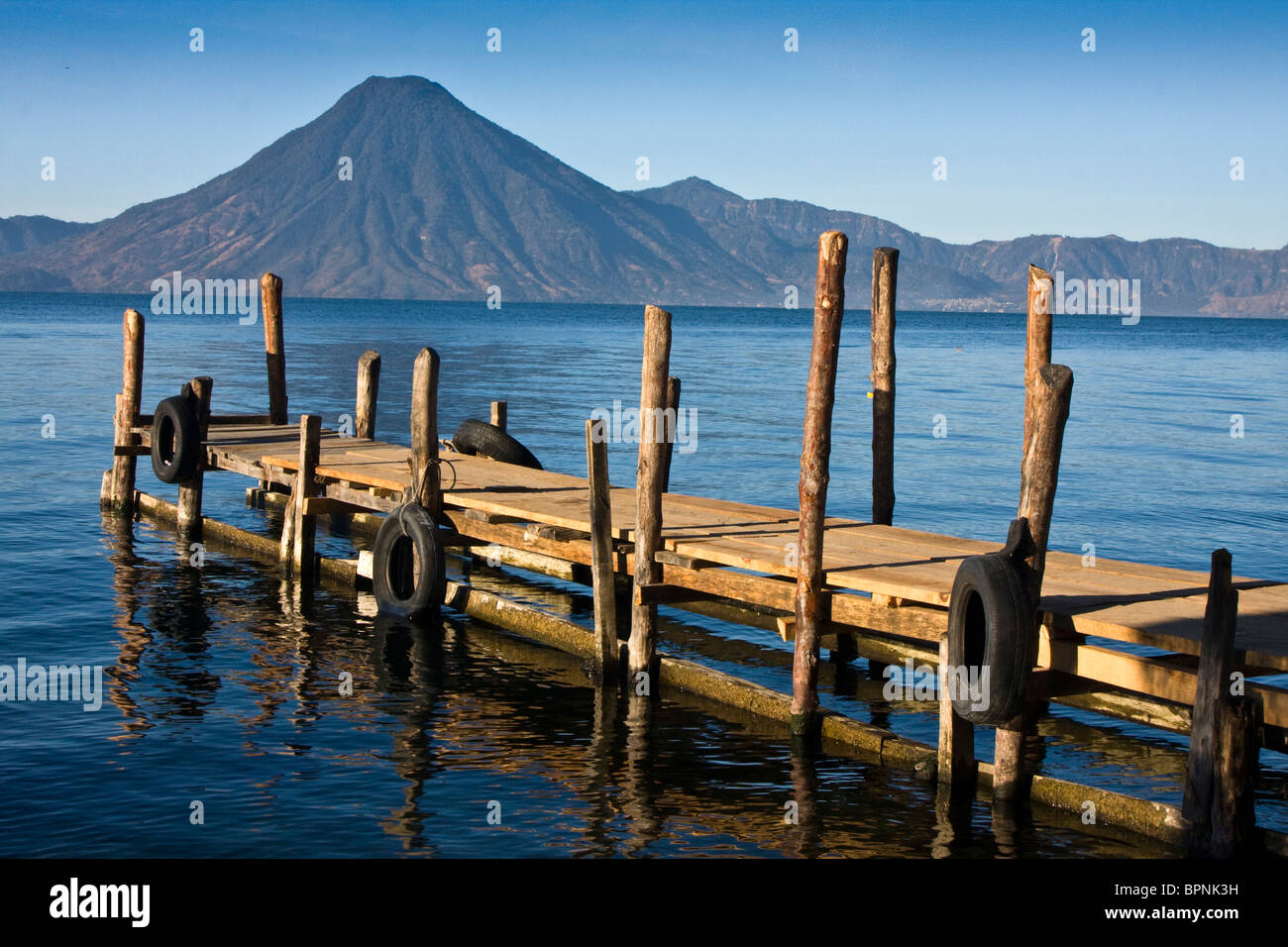 Central America Guatemala Western Highlands Lake Atitlan Panajachel ...