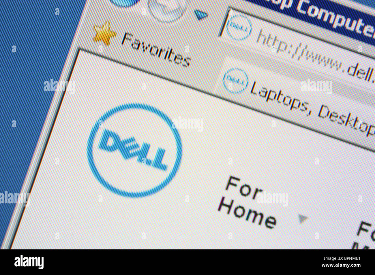dell online computer shopping Stock Photo - Alamy